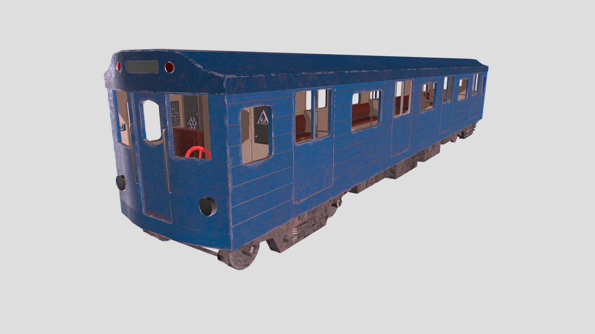 subway train - 3D model by CyberCube (@Daniel3dCreator) [798a7db ...
