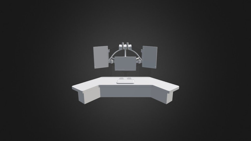 Desk - 3D model by mrmillsy [798b10c] - Sketchfab