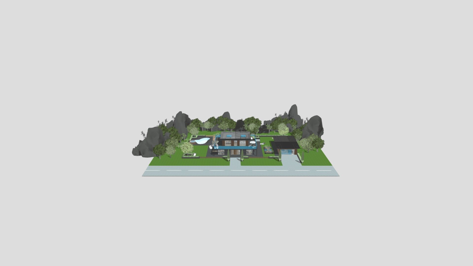 Rooftop - Download Free 3D model by Home Design 3D (@homedesign3d ...
