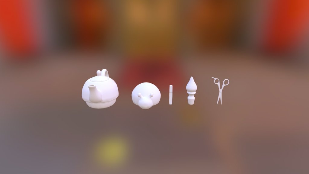 Object Modeling Competency - 3D model by Luke_d [798c53d] - Sketchfab