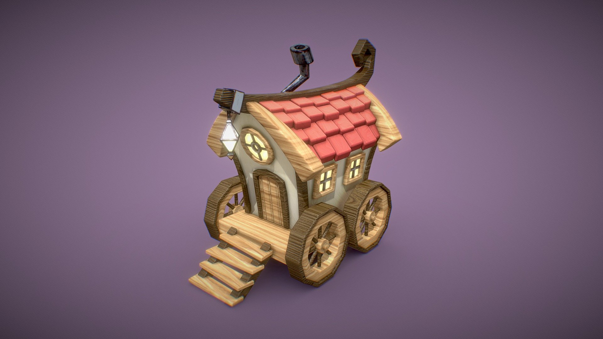 Stylized Wagon - 3D model by james3darts [798d102] - Sketchfab
