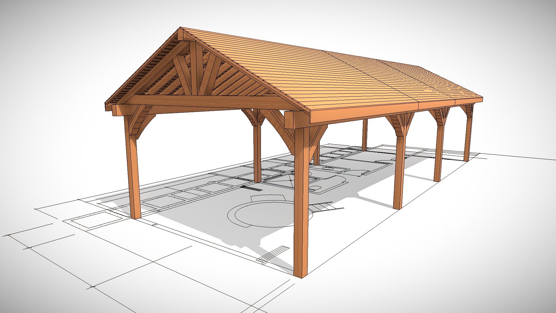 Custom Andrea Pavilion - 3D model by Forever Redwood [798e216] - Sketchfab