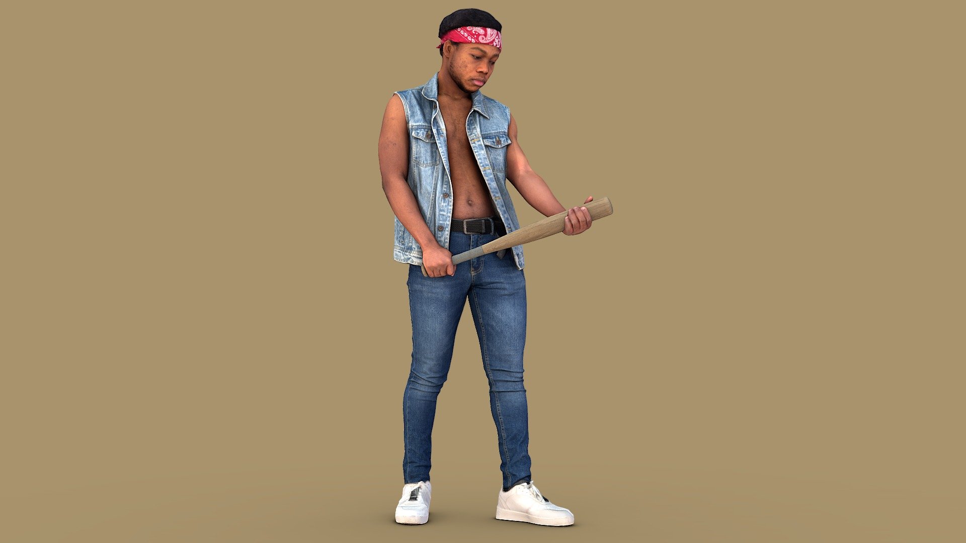 Urban Warrior Standing - 3D model by kanistra [799055b] - Sketchfab