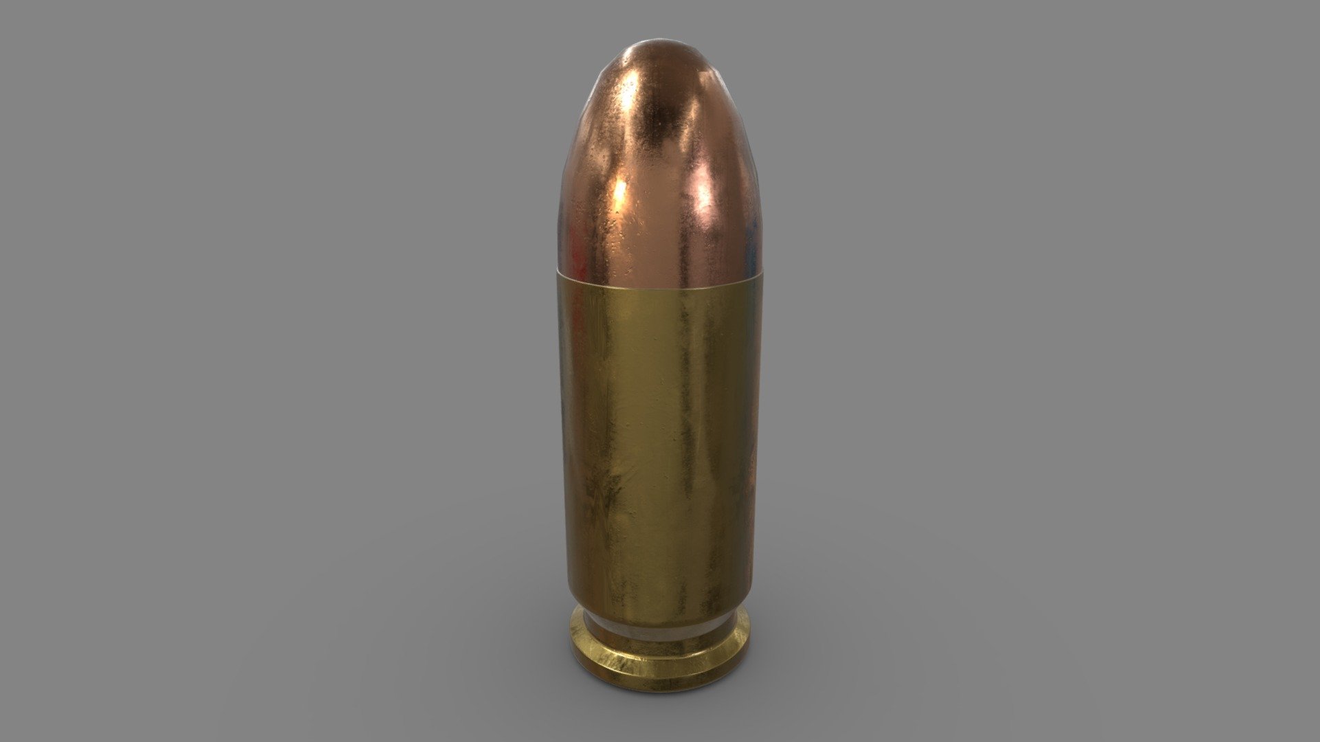 9mm Bullet - 3D model by muharremadak [799072e] - Sketchfab