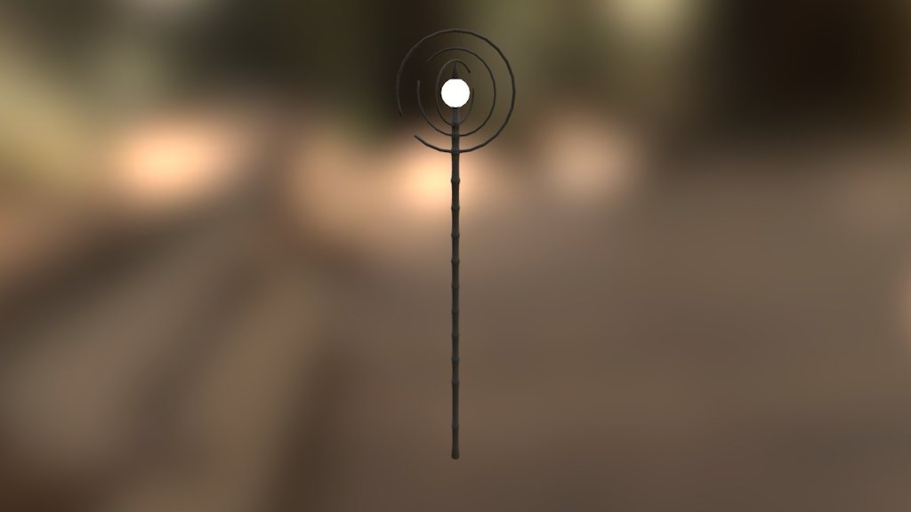 Sunset Staff - 3D model by SRayfield49 [79918f3] - Sketchfab