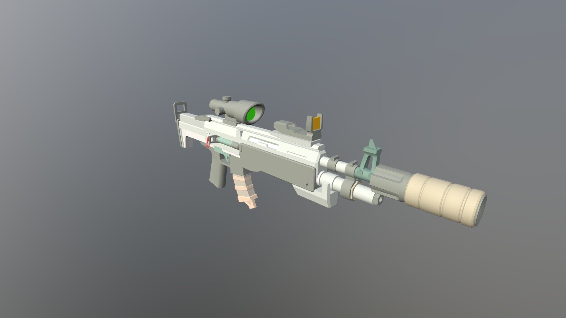 Daily Draft Rifle - Download Free 3D model by Fellming (@Fellm ...