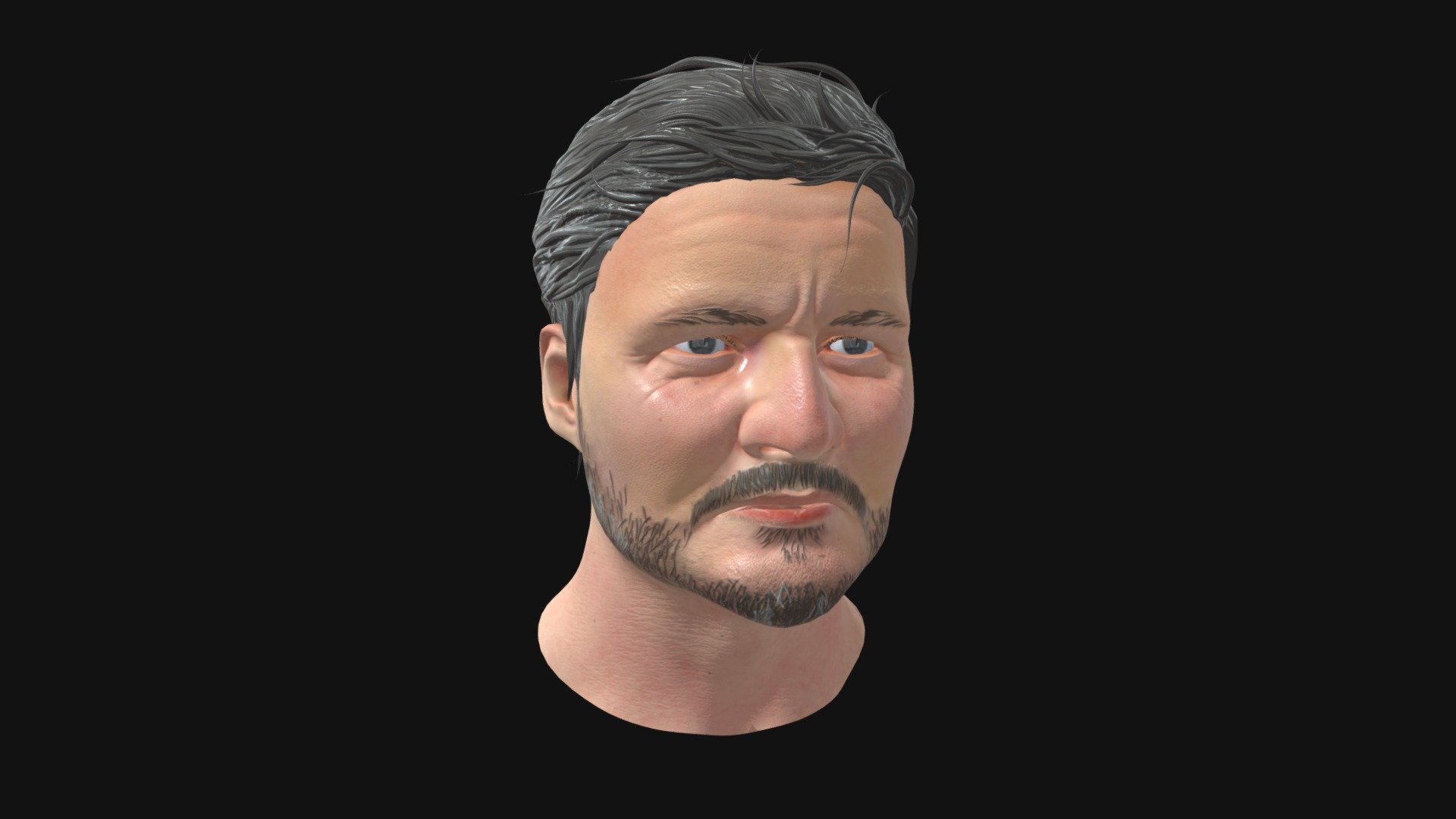 Pedro Pascal Sculpt - 3D model by EgonW [79922dc] - Sketchfab
