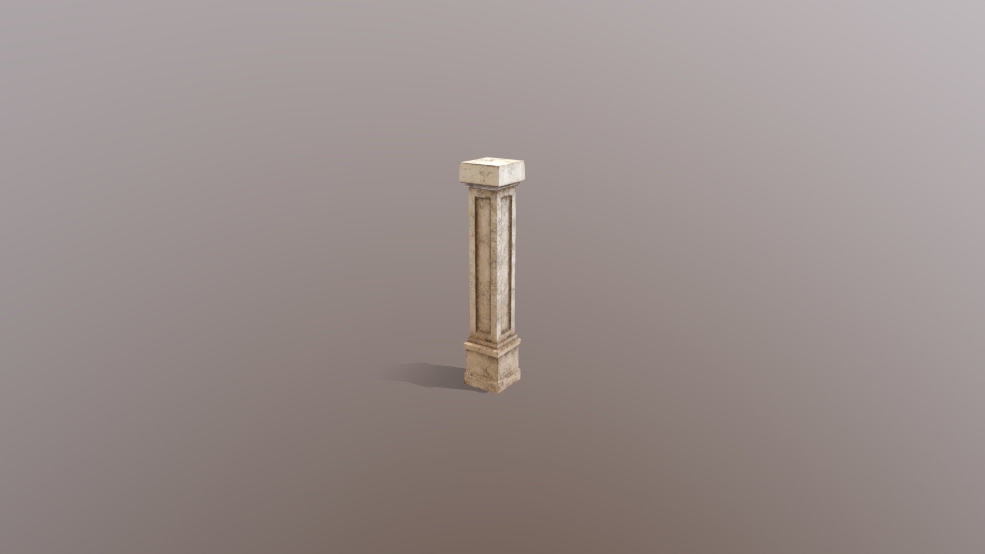 Classic Column - 3D model by Hajar (@Hajar.98) [7992396] - Sketchfab