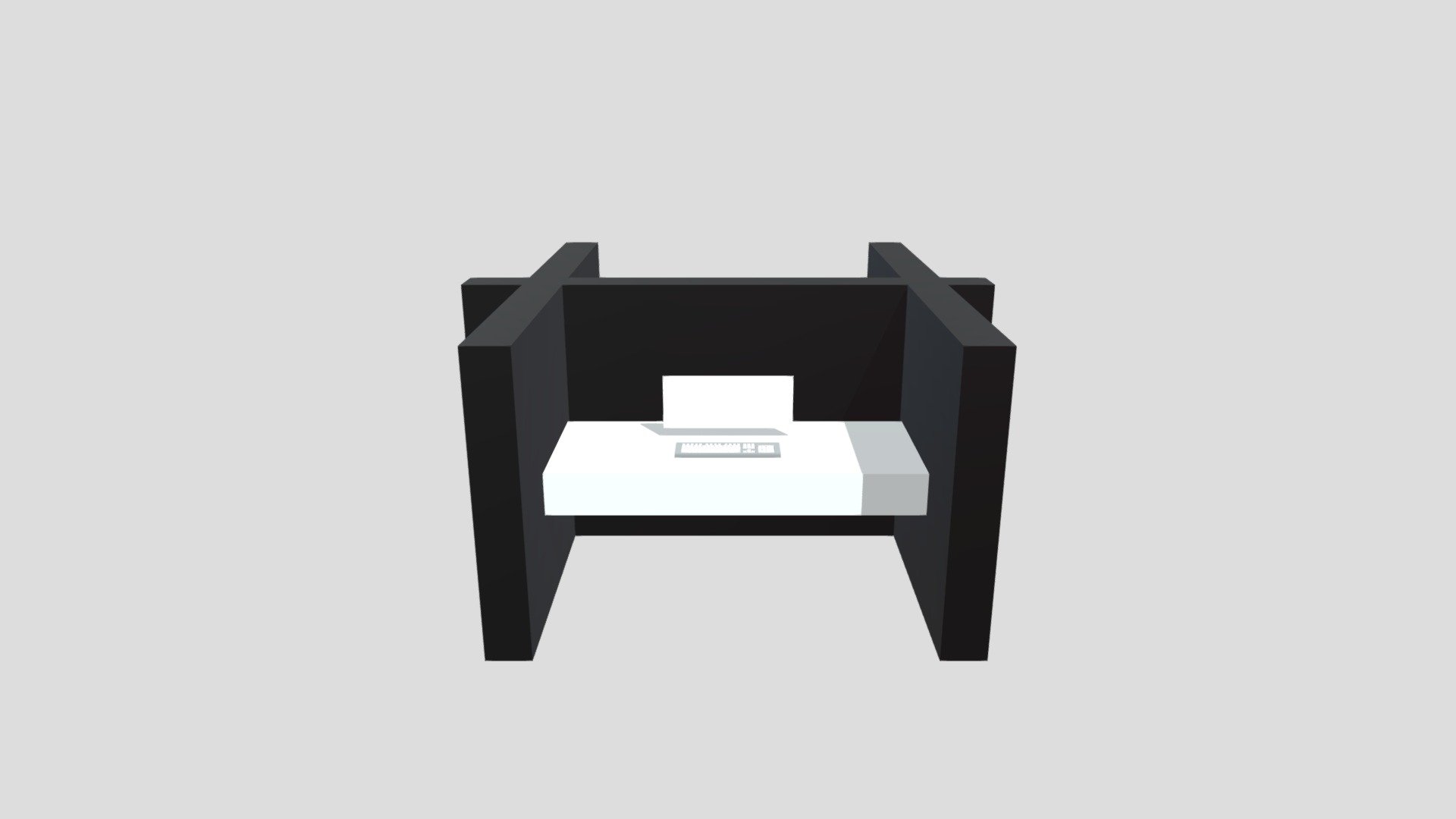 Keyboard 3D Model - 3D model by benneel202 [7993151] - Sketchfab