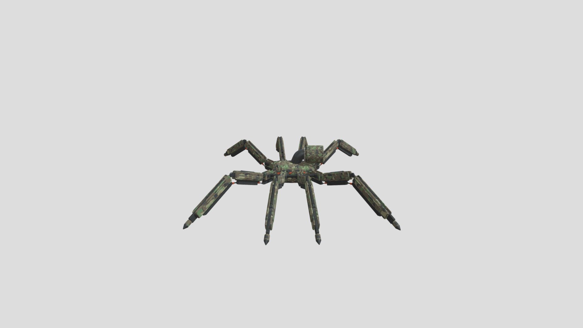 Spider - 3D model by tobyporter [7995aec] - Sketchfab