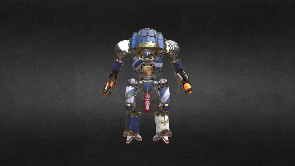 Imperial Knight - 3D model by mrcheckpoint [7995bed] - Sketchfab