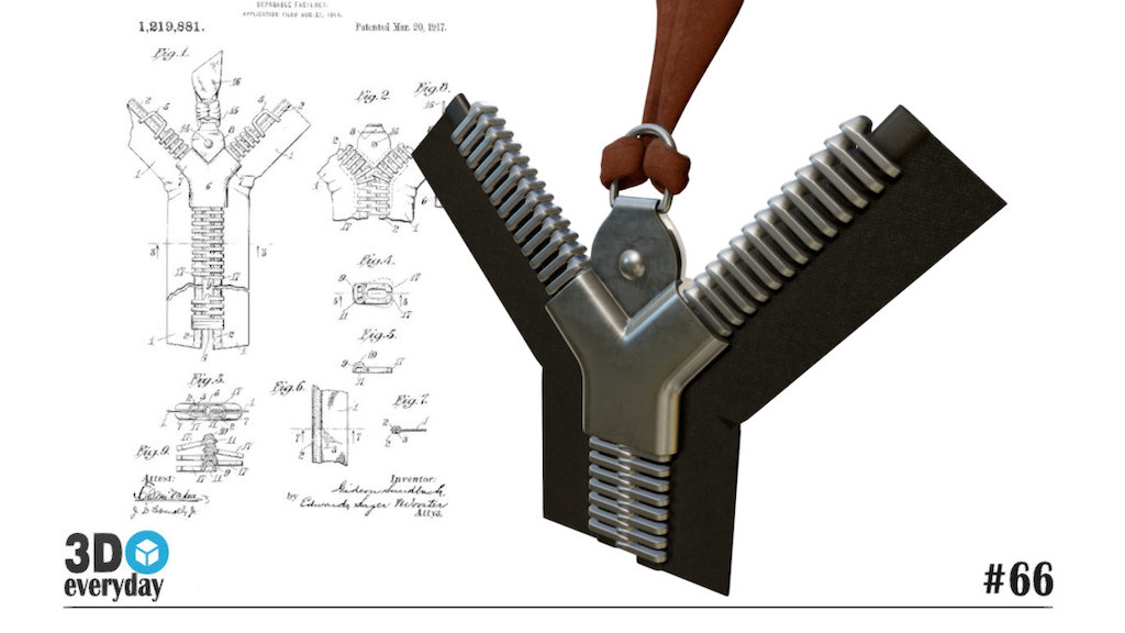 Day#66: Separable fastener - 3D model by JuanG3D [79962a3] - Sketchfab