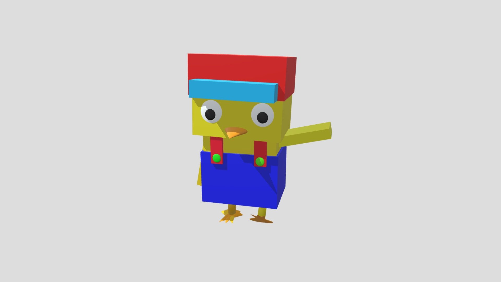 Duck Model2 - Download Free 3D model by youjie007 [7998655] - Sketchfab