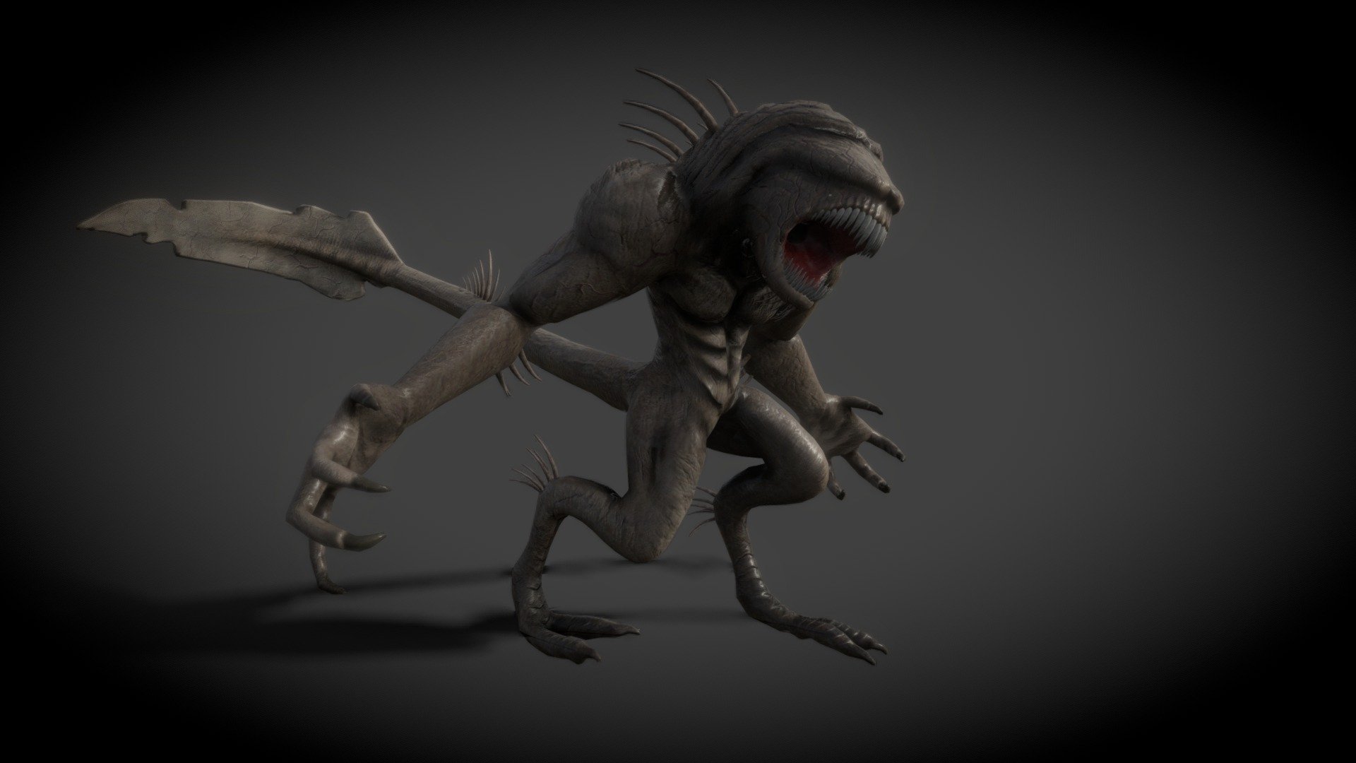 Alien monster - Buy Royalty Free 3D model by InaLaAtzu [799dcac ...
