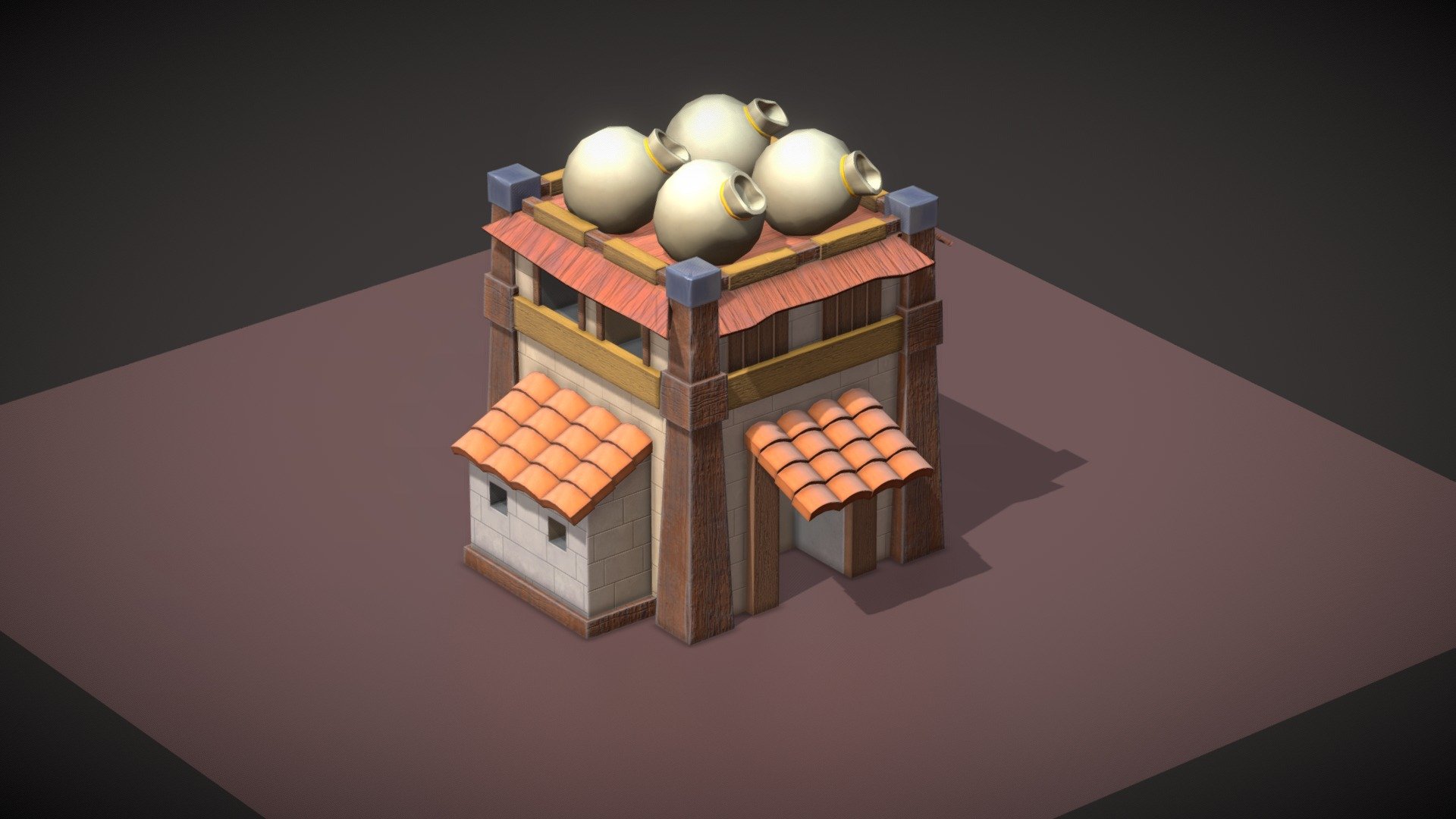 Mini Bank - 3D model by ayon.choudharyy [799e8ff] - Sketchfab