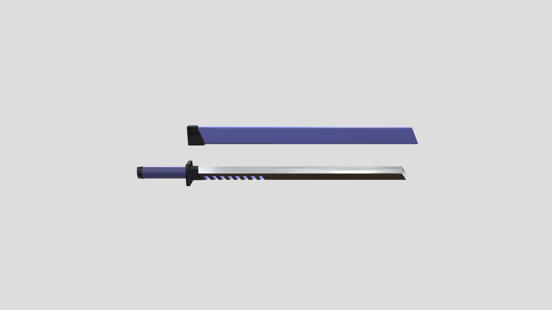 Katana & Sheath - 3D model by KianJCondon [79a0485] - Sketchfab