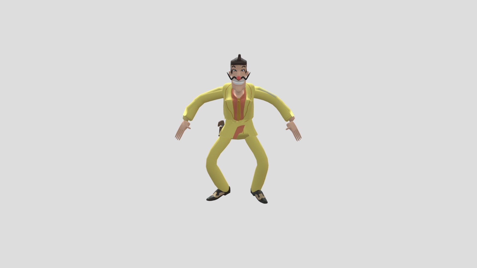 Hello, Yellow Fellow - CT6035 - 3D model by Sam Niblett (@samniblett ...