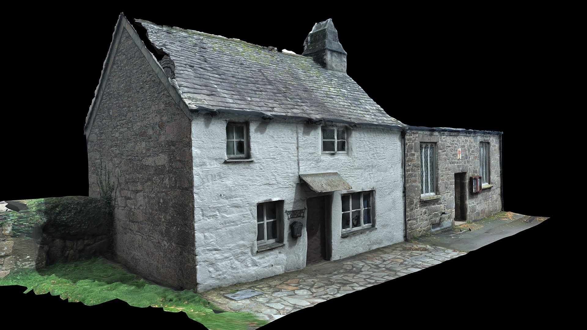 C17 Cottage & C19 School, Blisland, Cornwall - 3D model by Connor ...