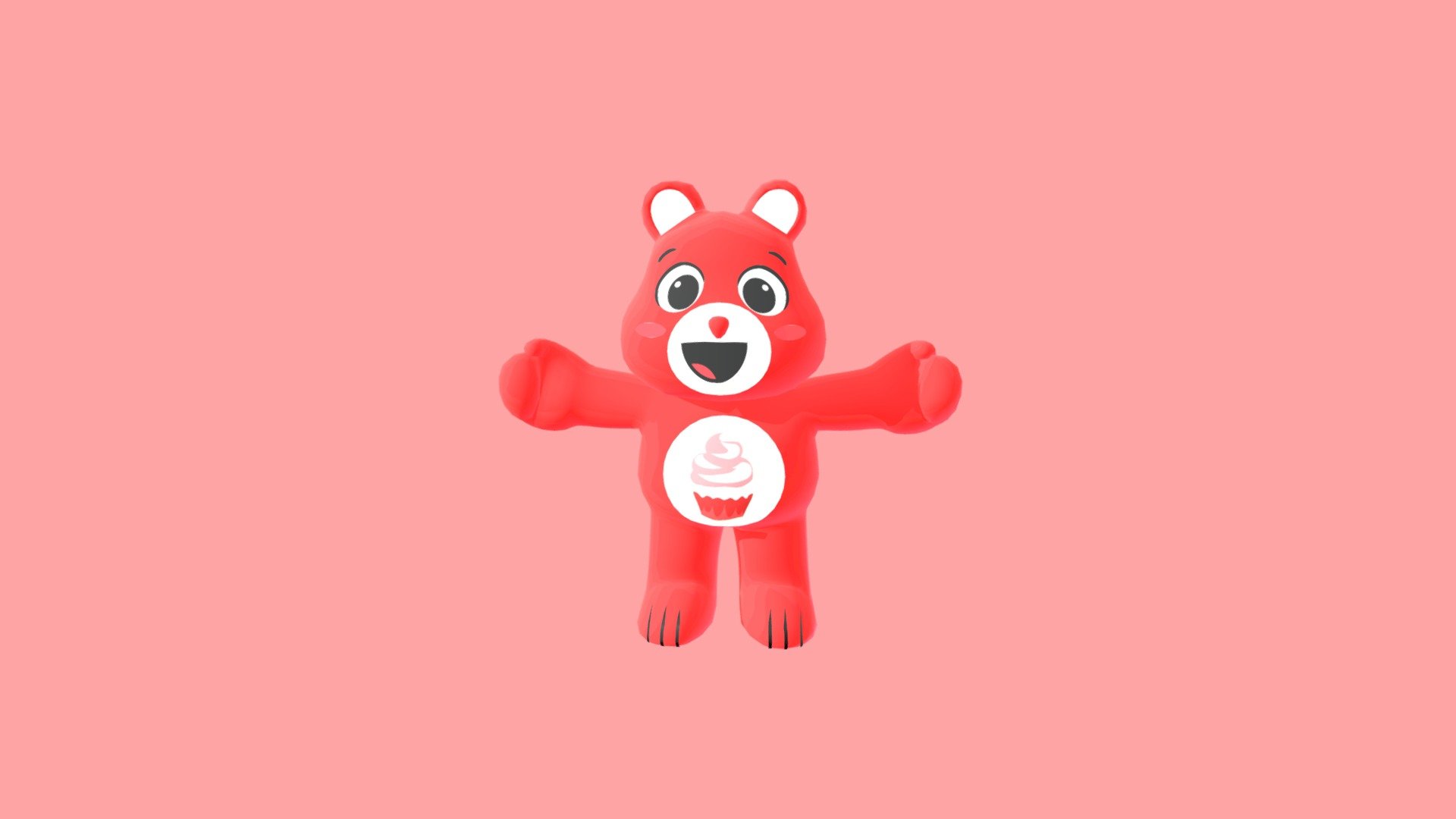 Cute Bear - Download Free 3D model by TheAndrej [79a14e0] - Sketchfab