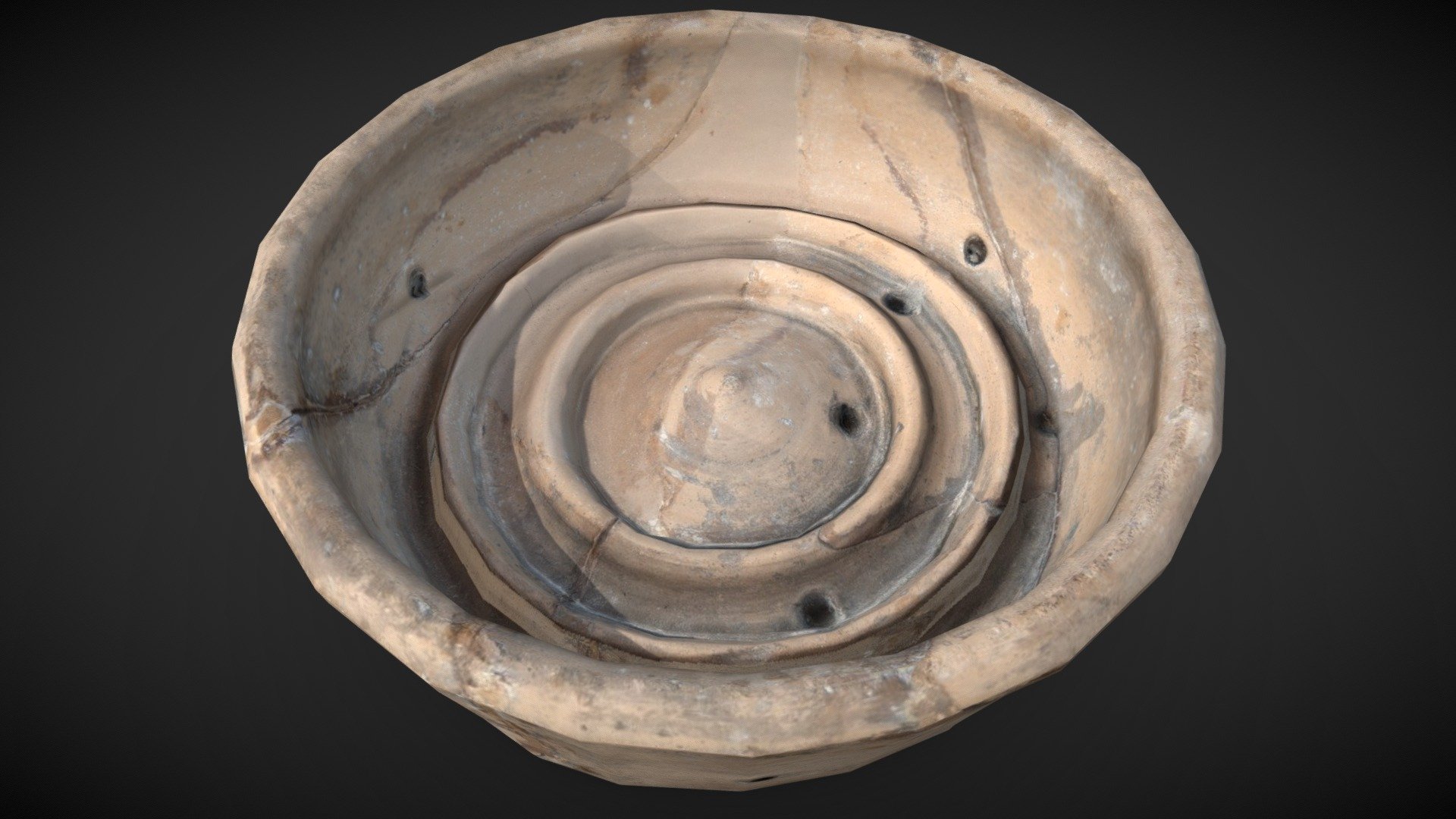 Cheese Press, Balmuildy, Antonine Wall - 3D model by Historic ...