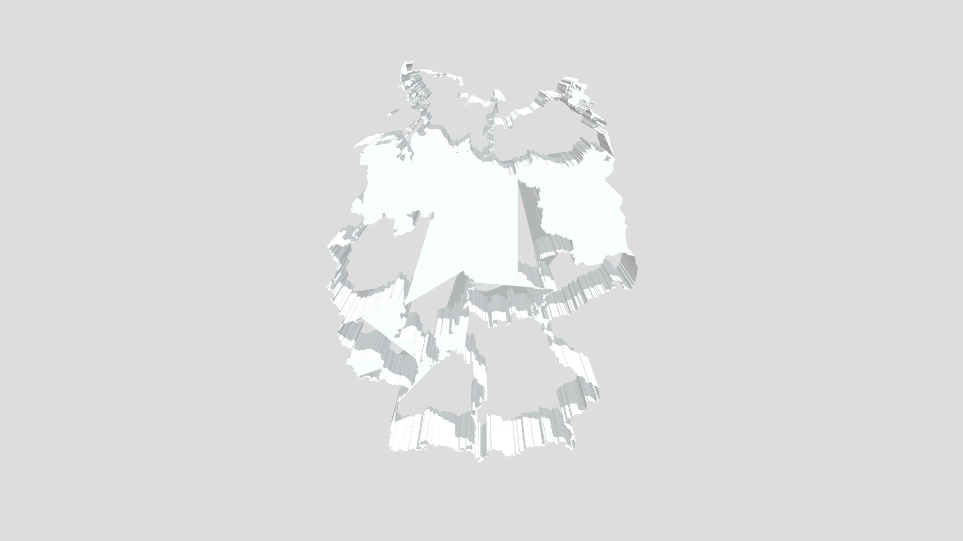 Germany Map - Download Free 3D model by mg1138 [79a1d01] - Sketchfab