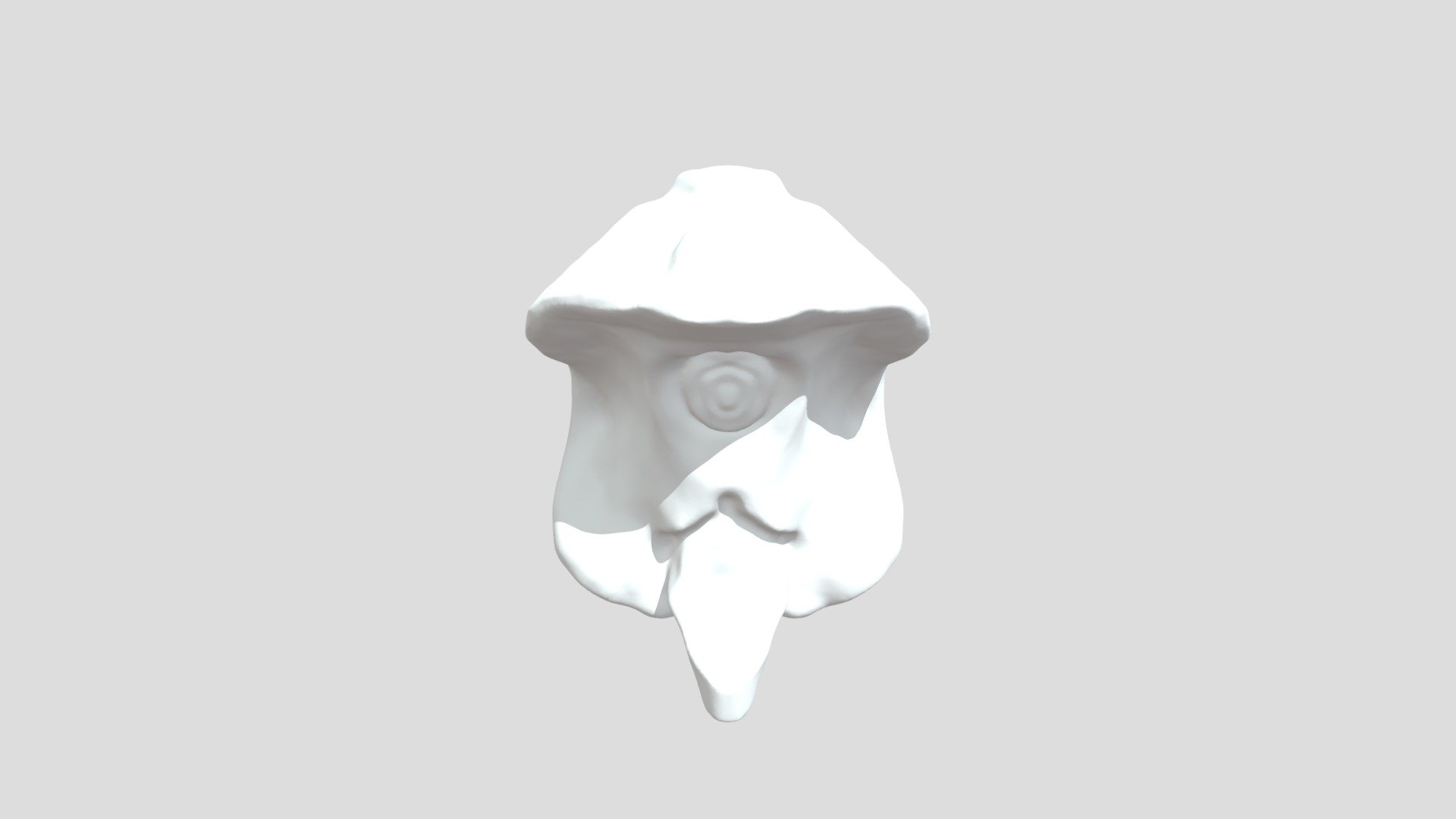 Evangelion Unit 00 helmet sculpt - 3D model by Se (@LiamJaundrell ...