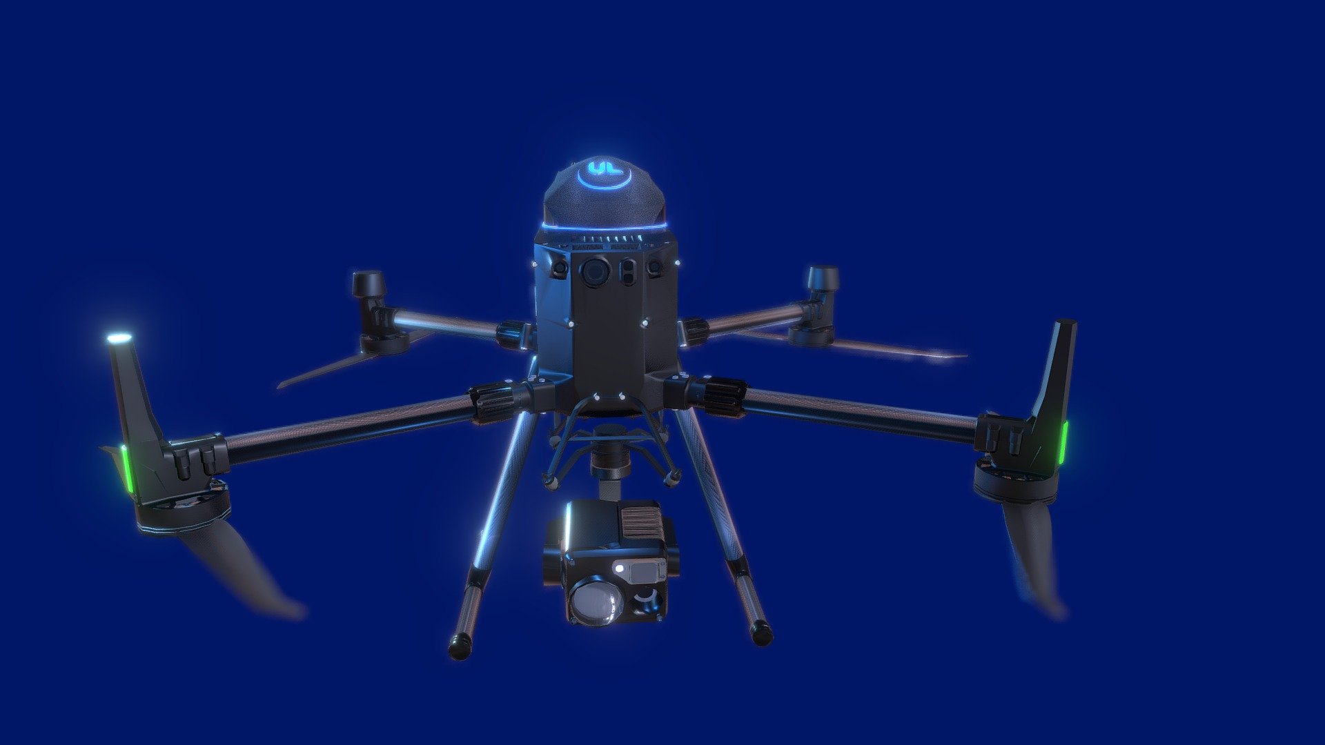 DJI M300 with U-BoxV2 - 3D model by UL (@unmanned.lifemail) [79a416c ...