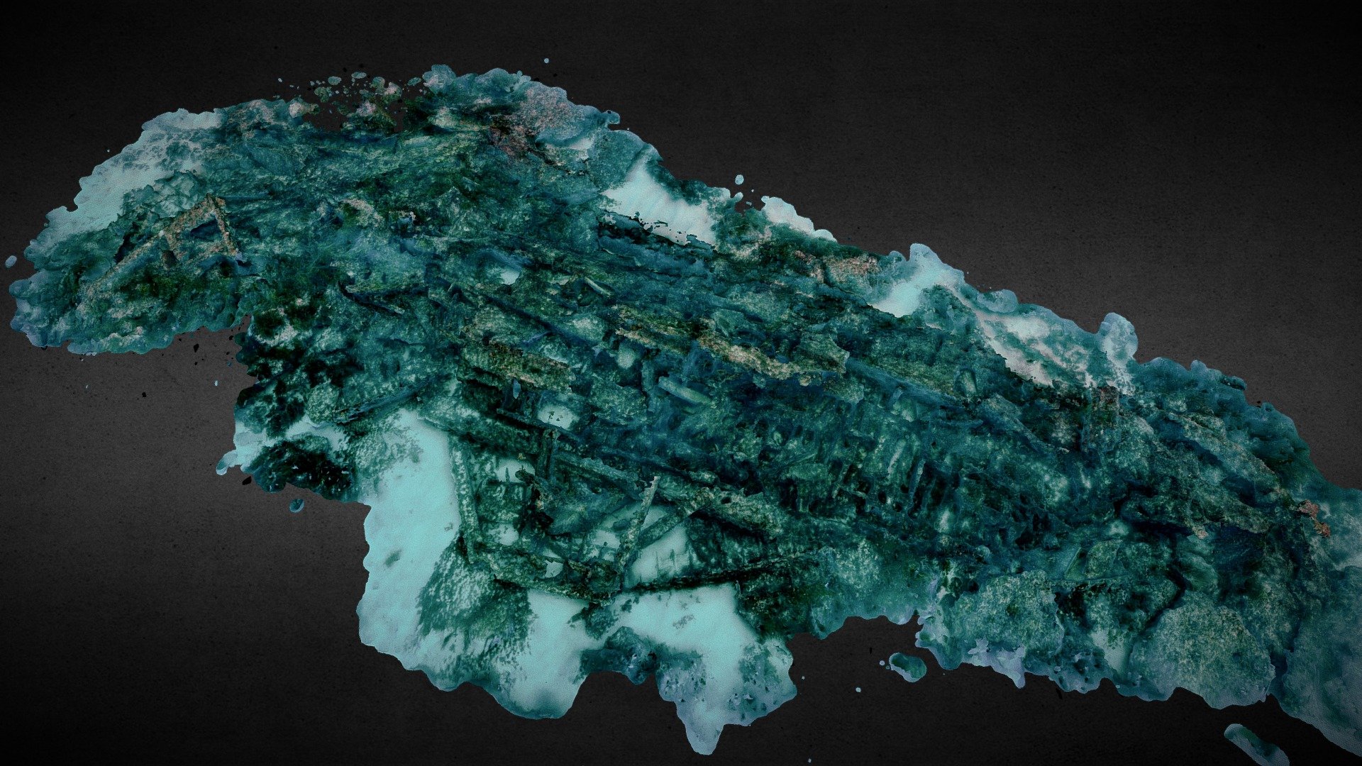 Fremantle Bucket Dredge: Stragglers Reef - 3D model by Diving Western ...