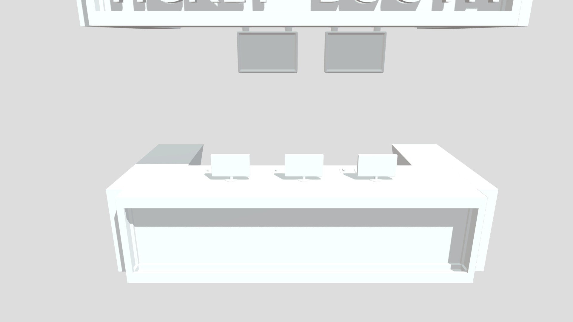 Ticket Booth - 3D model by ertmagliquian [79a567f] - Sketchfab