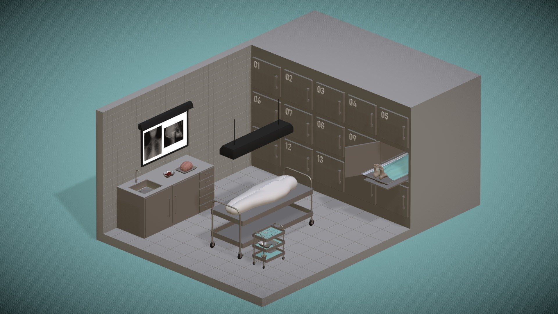 Morgue - Buy Royalty Free 3D model by ApprenticeRaccoon [79a6653 ...