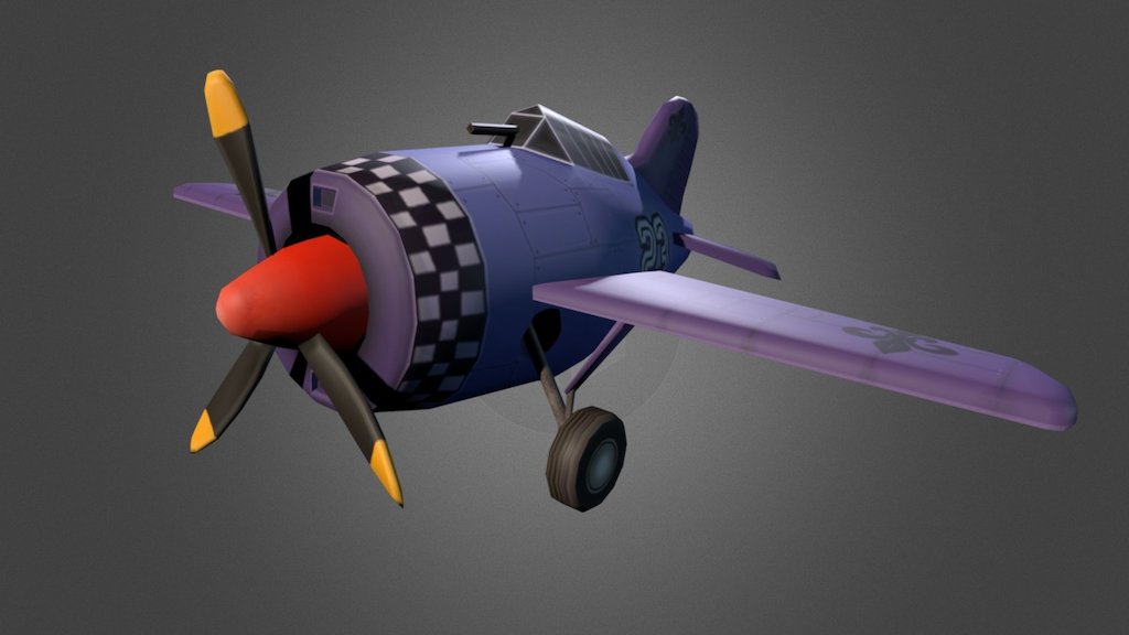 GameArtPlane - 3D model by Jordy Devoldere (@jordy.devoldere) [79a6cc1 ...