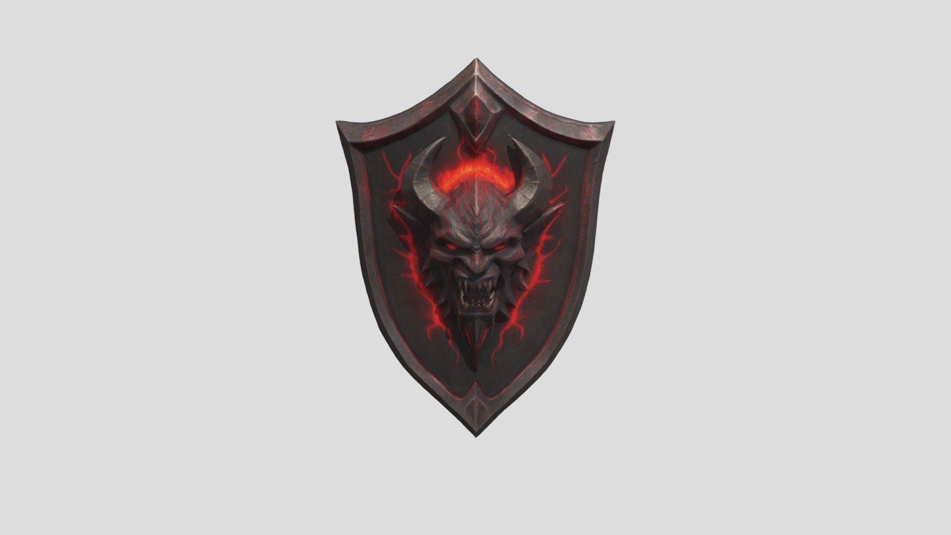 Infernal Crest Shield - 3D model by pavelparikunityinfo [79a90c6 ...