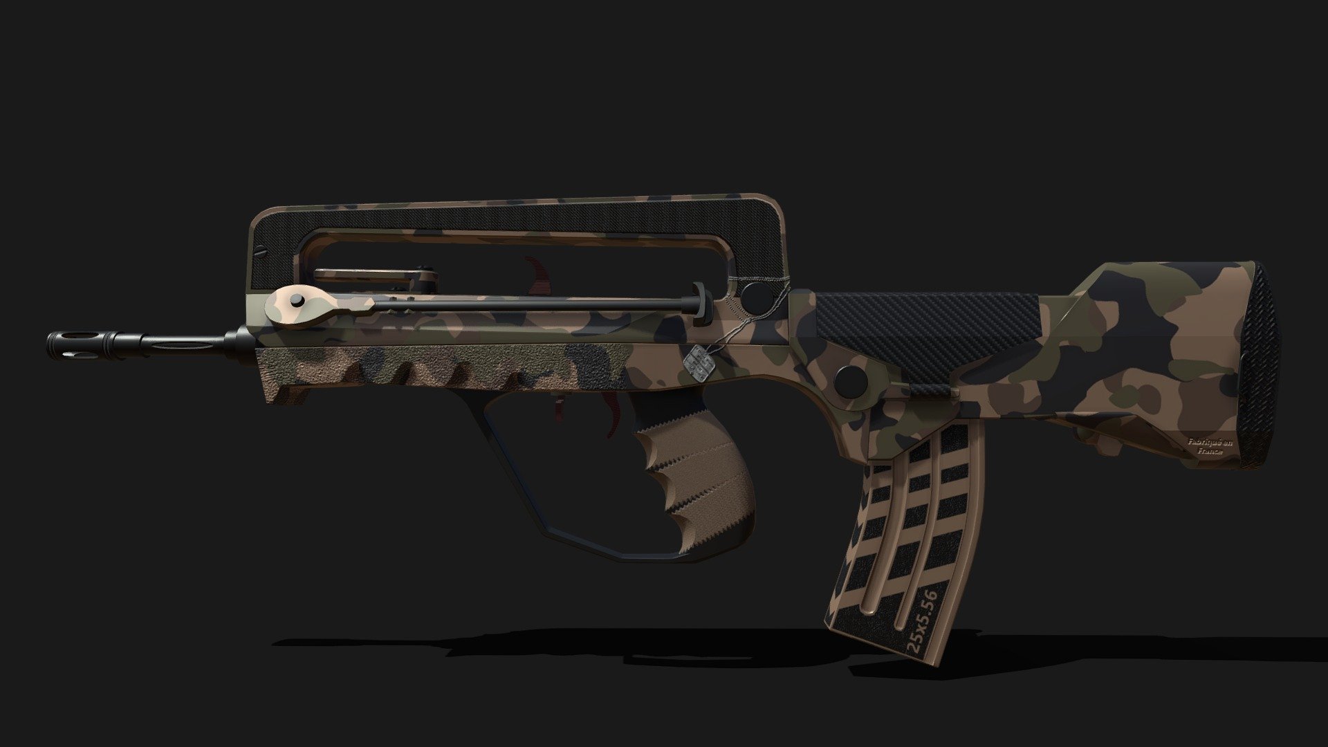 famas - 3D model by ivnplays [79aa2bc] - Sketchfab