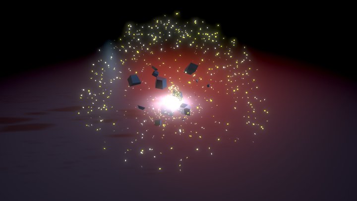 Explosion 3D models - Sketchfab