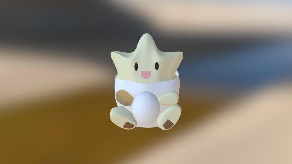Togepi_ - 3D model by alo.garcima [79ab6b2] - Sketchfab