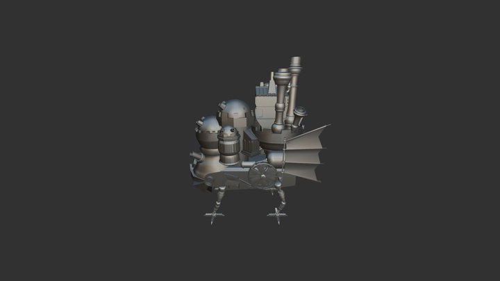 Howls-moving-castle 3D models - Sketchfab