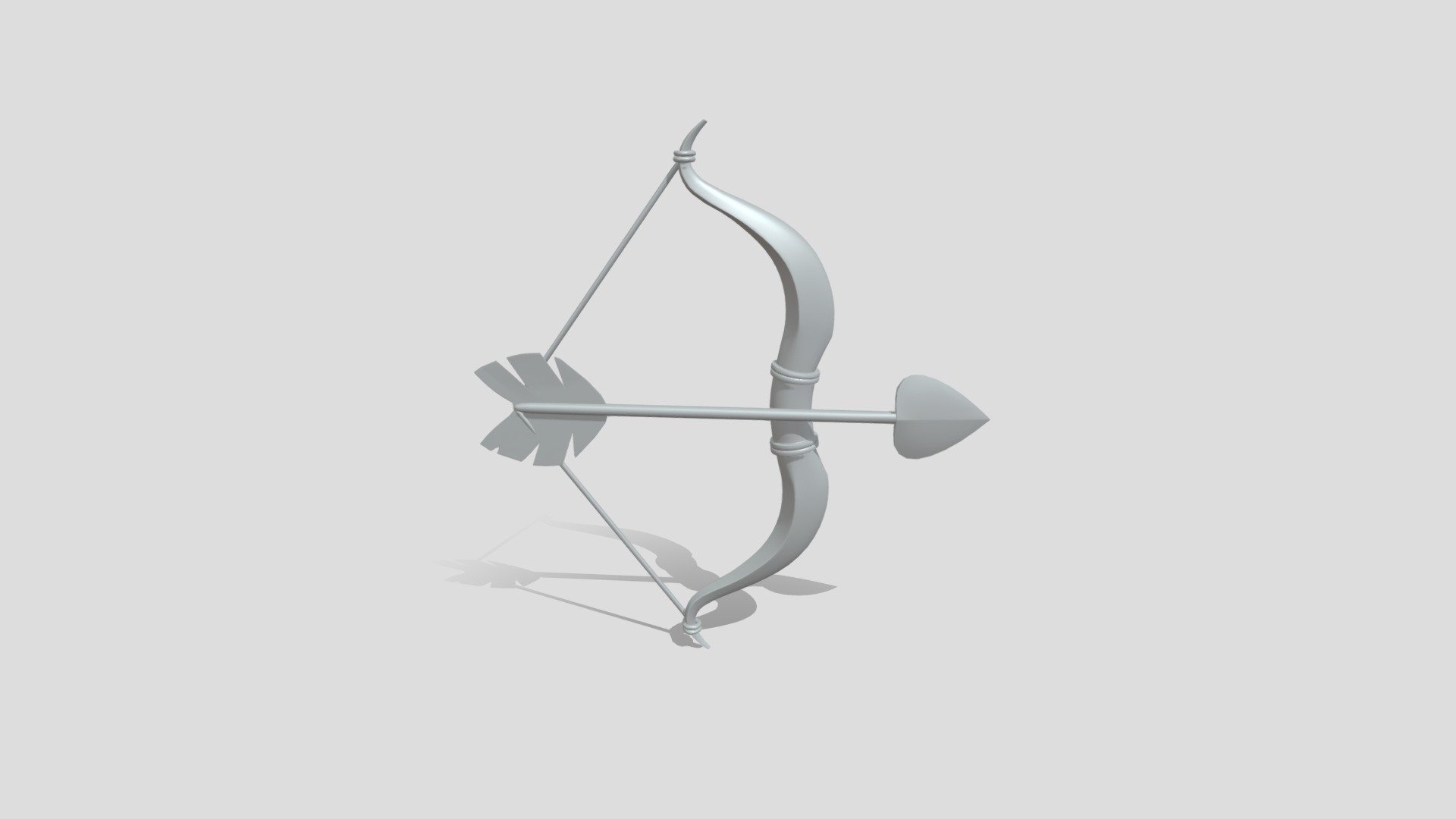 Bow - 3D model by KLChary (@LaxmanaChary) [79ae4f4] - Sketchfab
