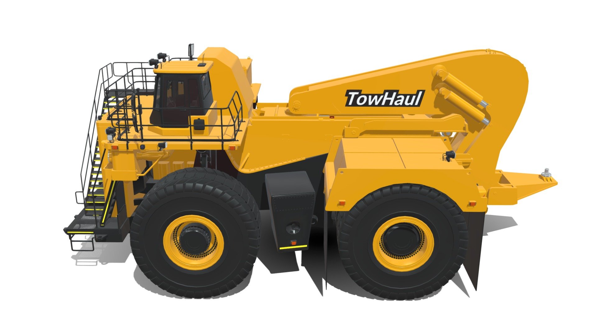 Rezoro3D TowHaul Truck RTH4000 - 3D model by Rezoro3D [79af846] - Sketchfab