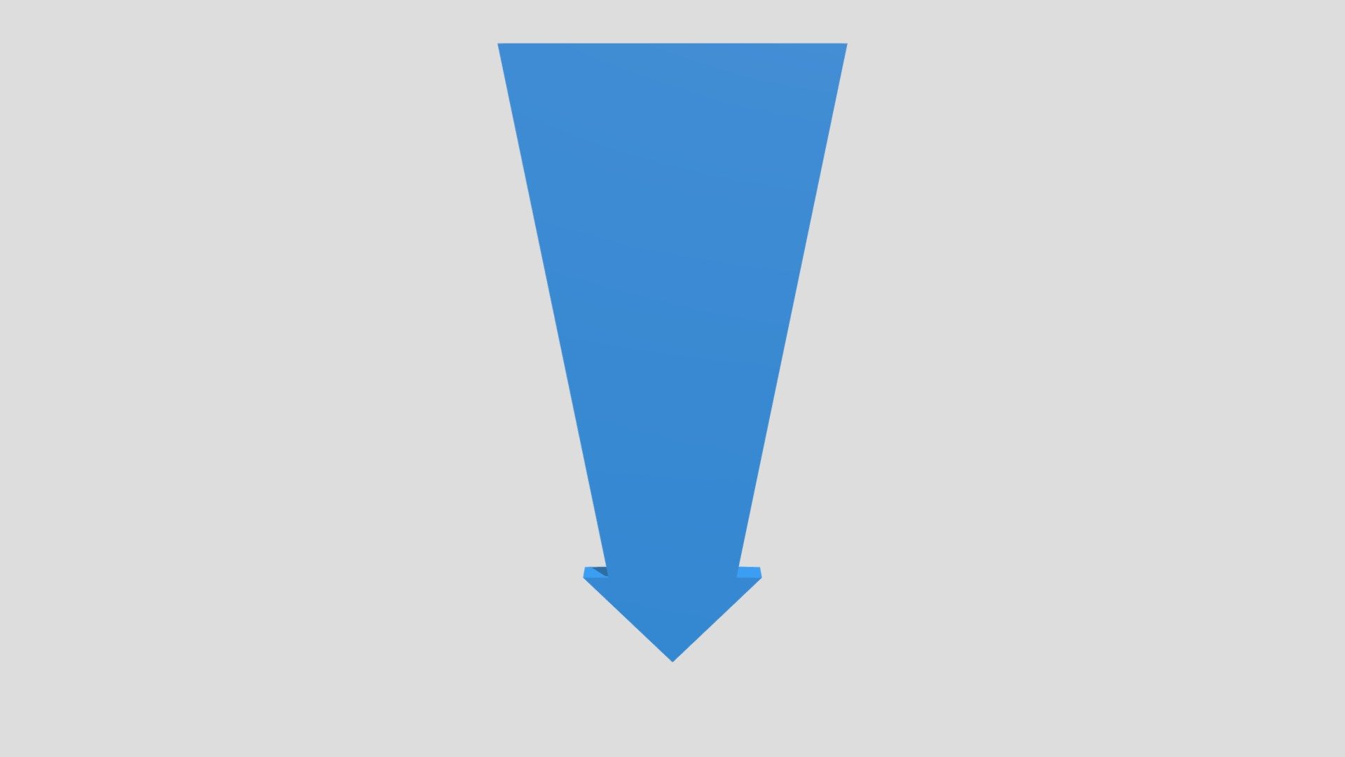 Chevron down - 3D model by nimrodnate [79b1f03] - Sketchfab