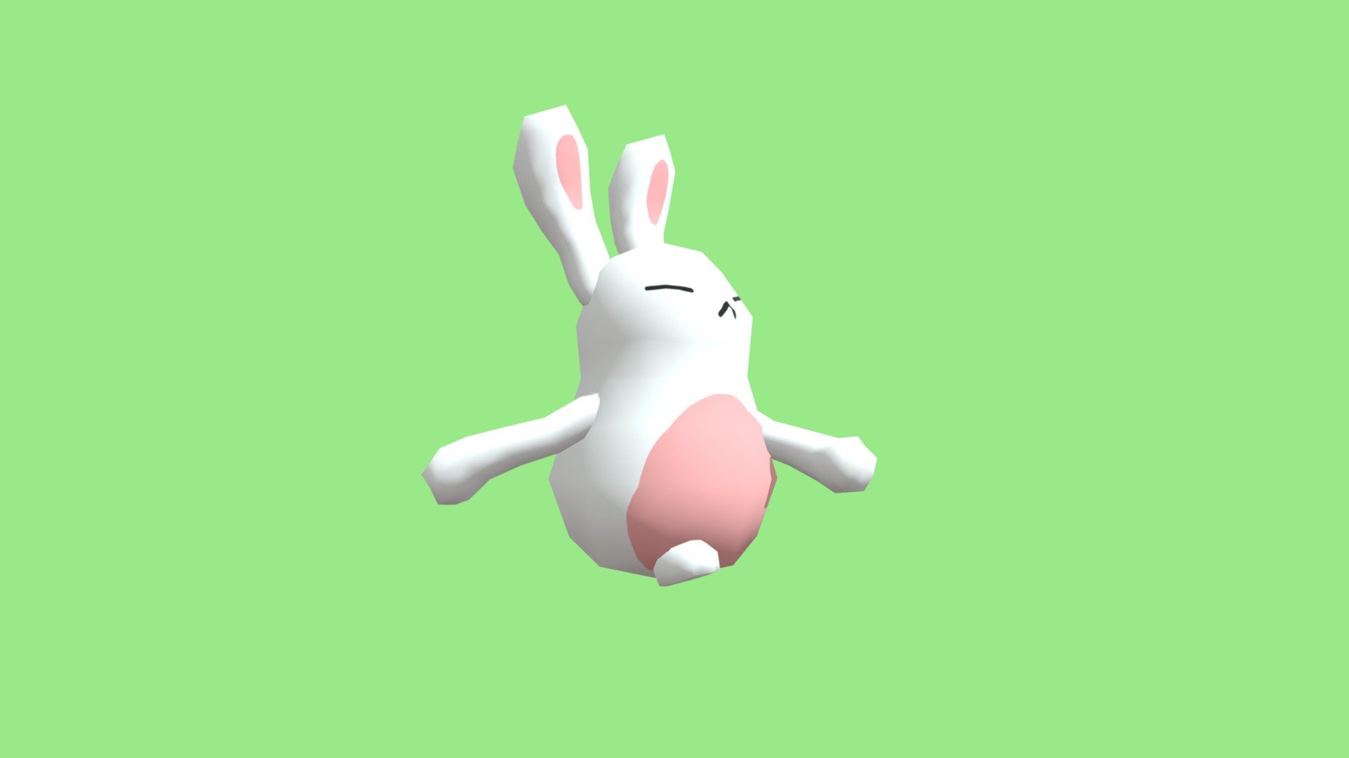 Carroot! Rabbit - Run Animation - 3D model by 11.10melons [79b22d6 ...