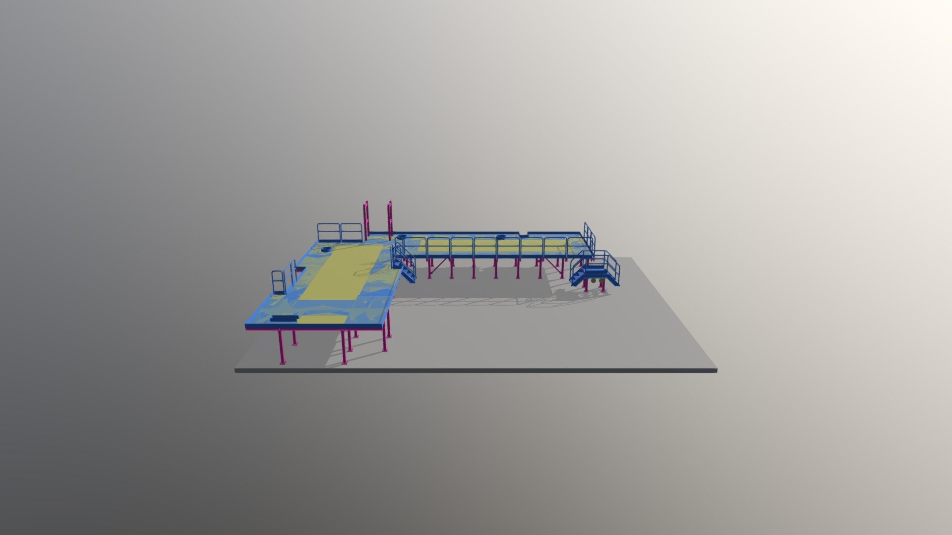 4826 - Steel Structure - 3D model by Independent Design House Ltd ...