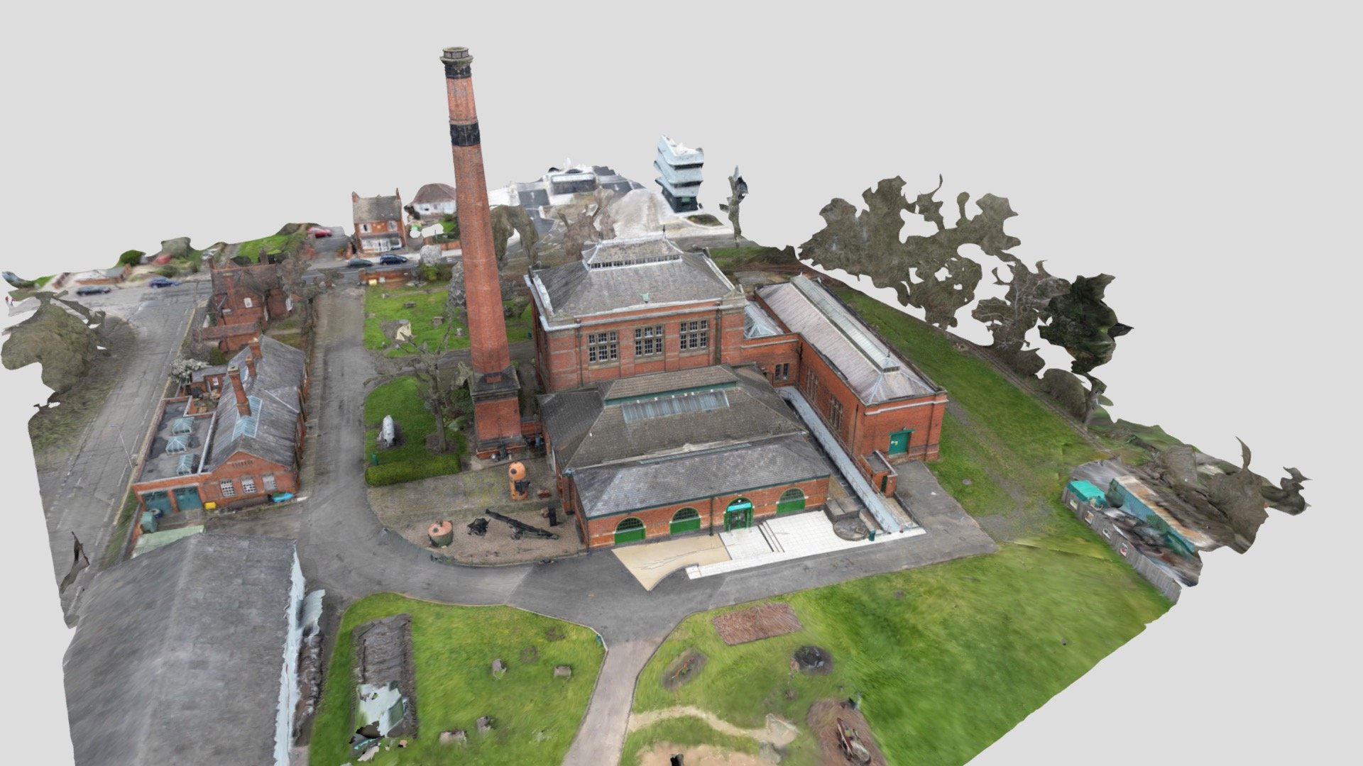 Abbey Pumping Station Museum, Leicester - 3D model by Skyshutter ...