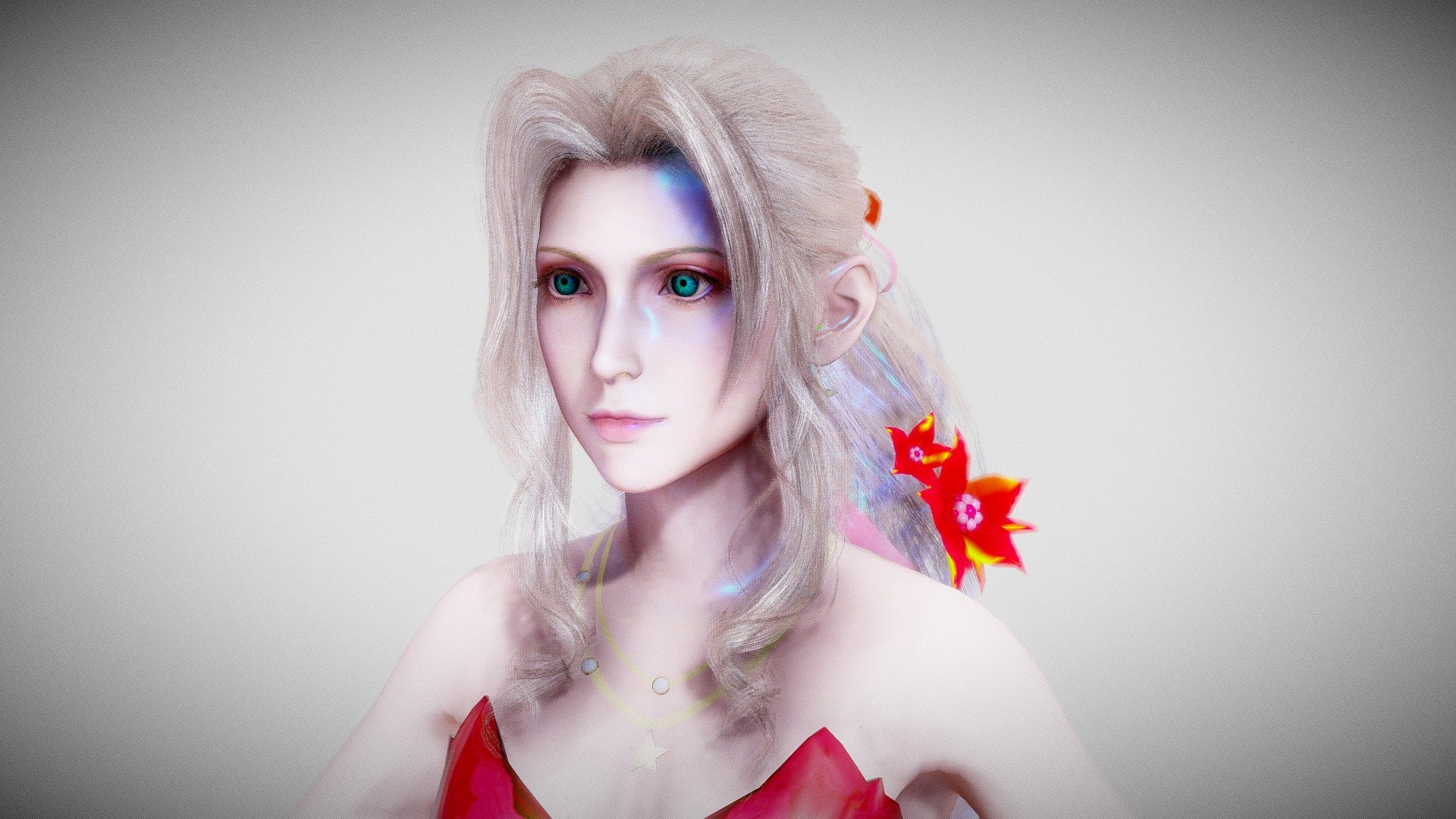 Aerith Sexy Dress - Download Free 3D model by 雨宮レン (@oscar3dmodel ...