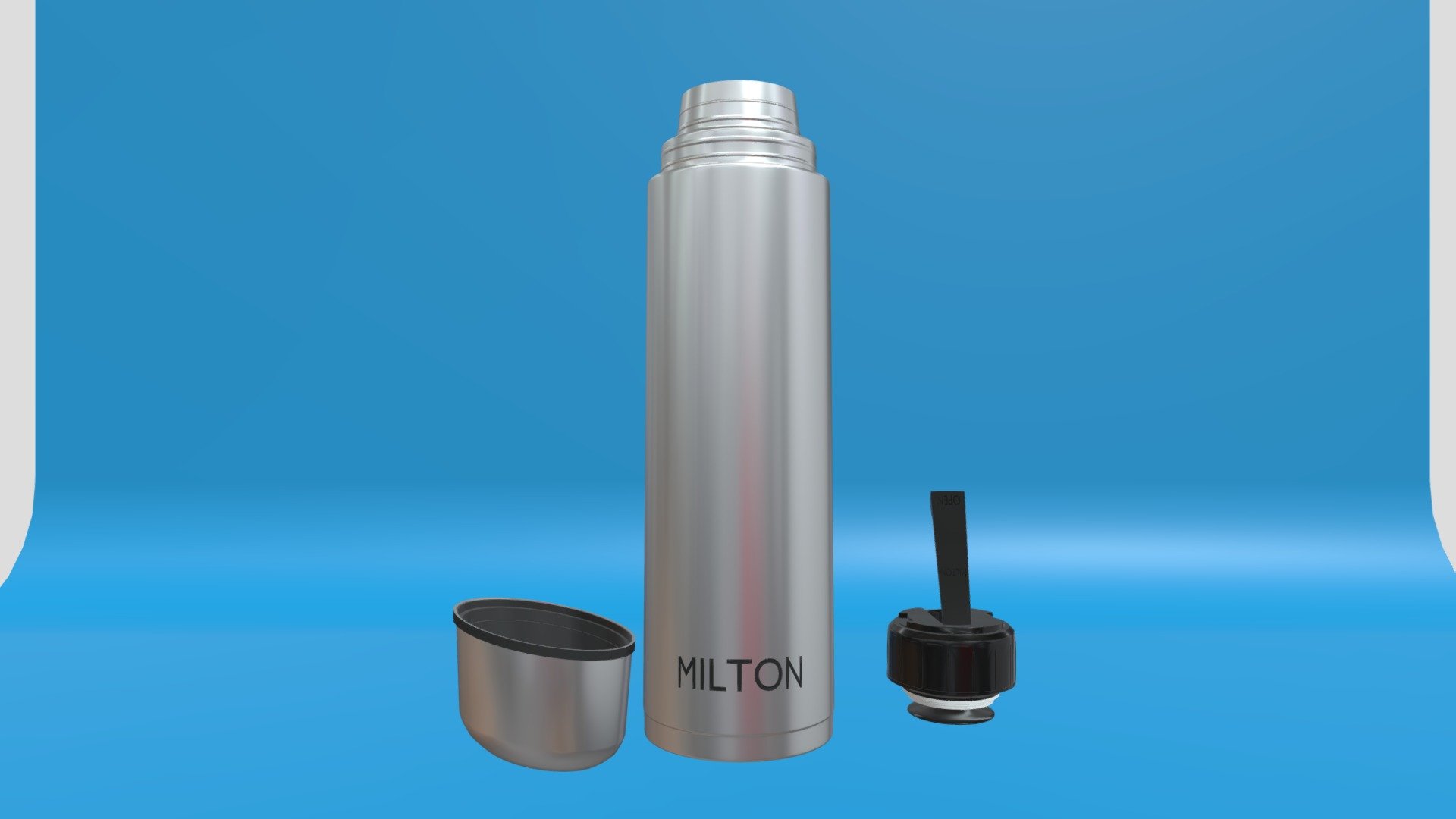 Milton Bottle | Game Ready Model - Download Free 3D model by Debesis6 ...