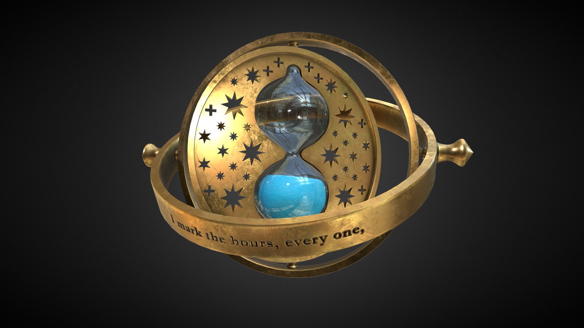 Time - Turner [Harry Potter] - Buy Royalty Free 3D model by dark-minaz ...