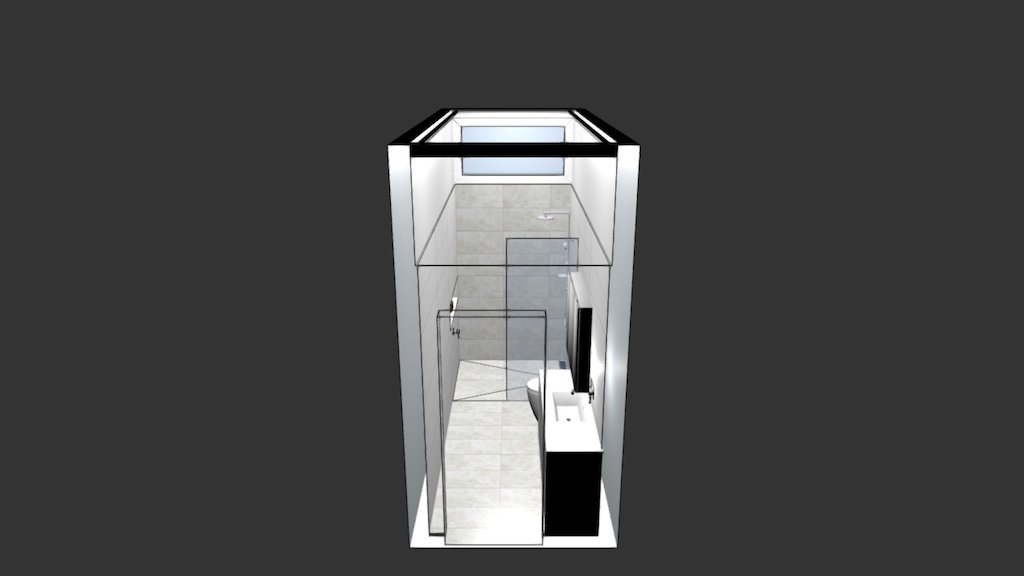 Deakin Ensuite September - 3D model by brightsands [79b9ca4] - Sketchfab