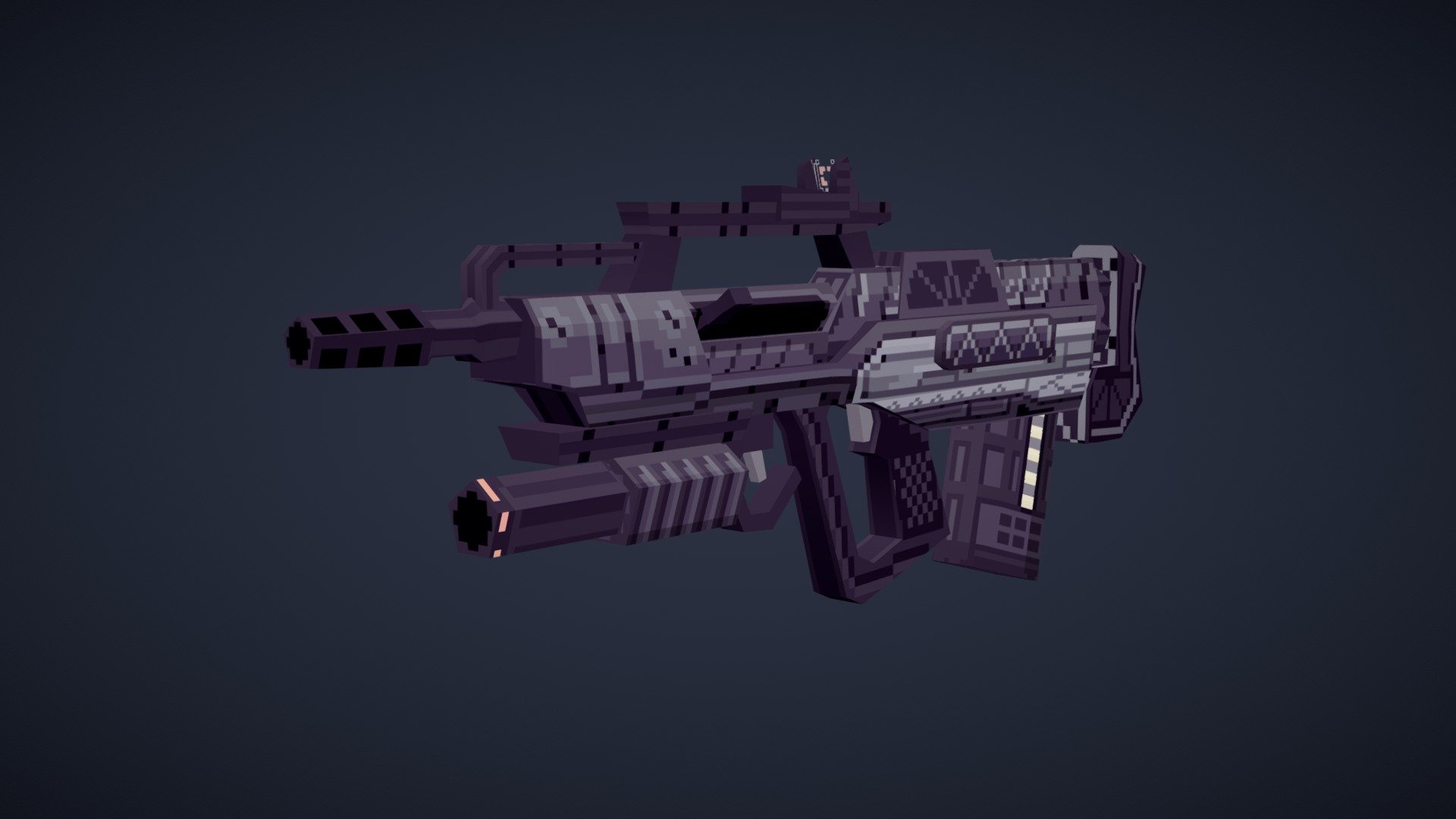 XR-3 Experimental Rifle - Buy Royalty Free 3D model by badams3D ...