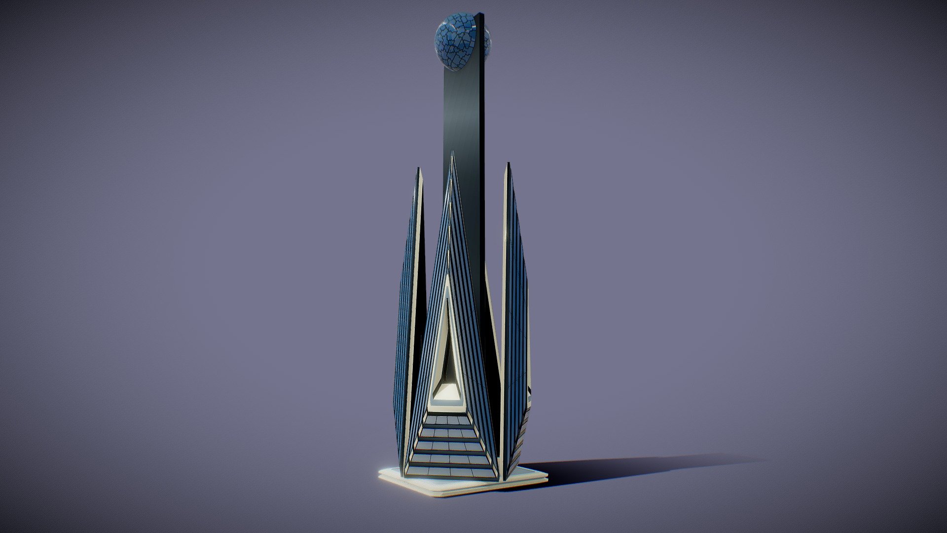 SciFi building_271 - Buy Royalty Free 3D model by TankStorm [79bdea4 ...