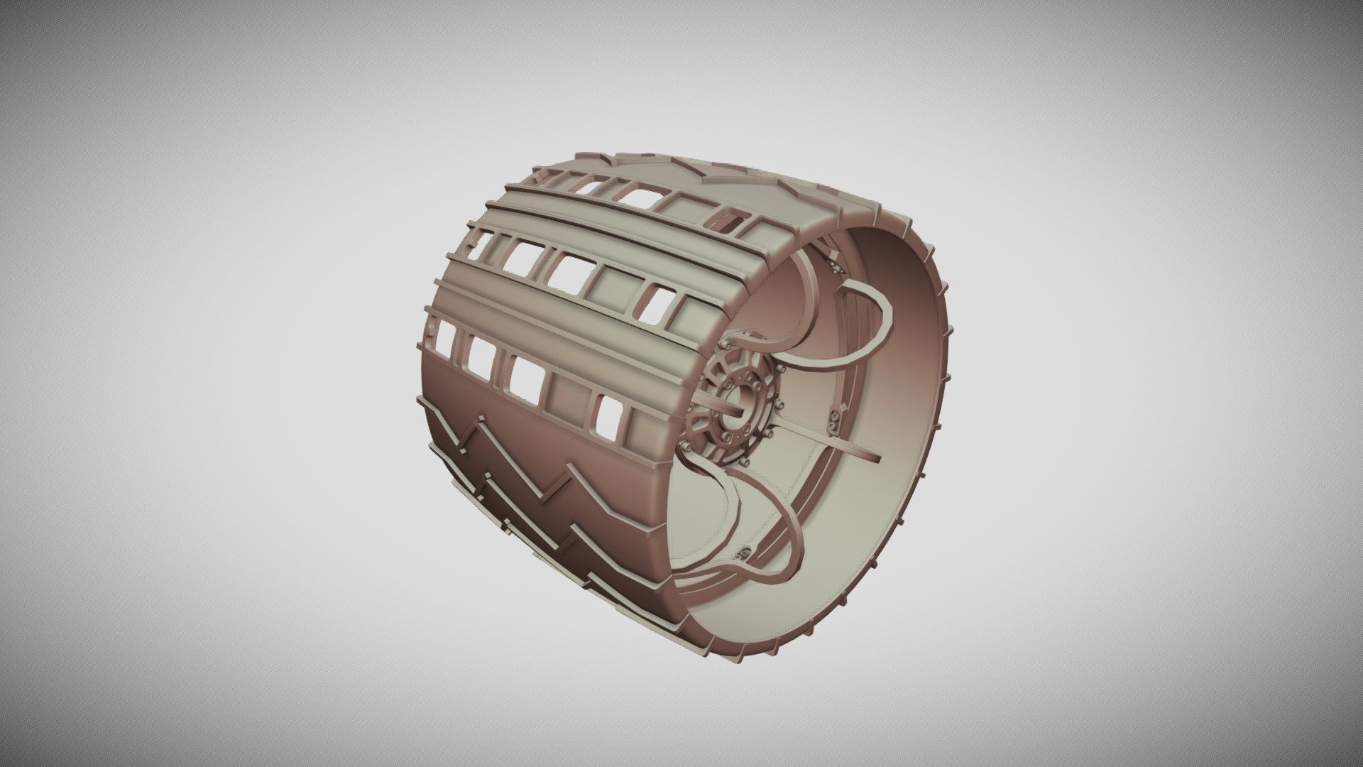 MARS CURIOSITY ROVER WHEEL - 3D model by SIVTA_VLADYSLAV (@vladyslav ...
