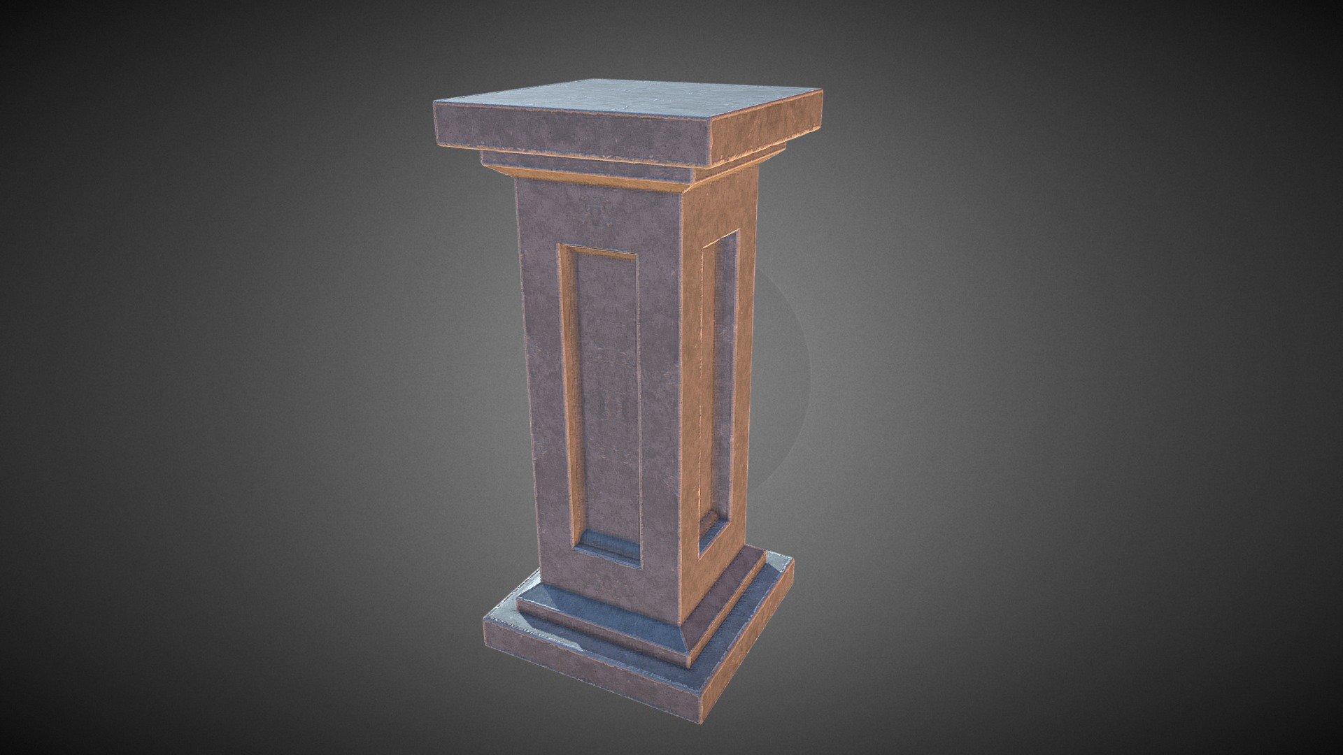 Plinth - 3D model by zmage [79bec6f] - Sketchfab